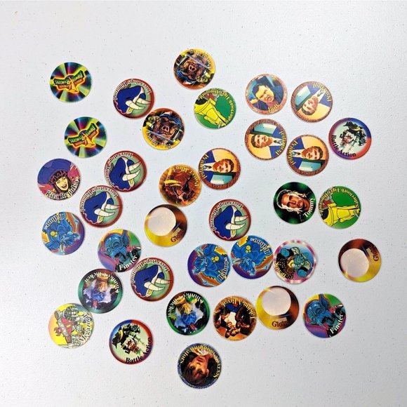 Toys | Vintage Lot 35 Power Rangers Power Caps 1994 | Poshmark